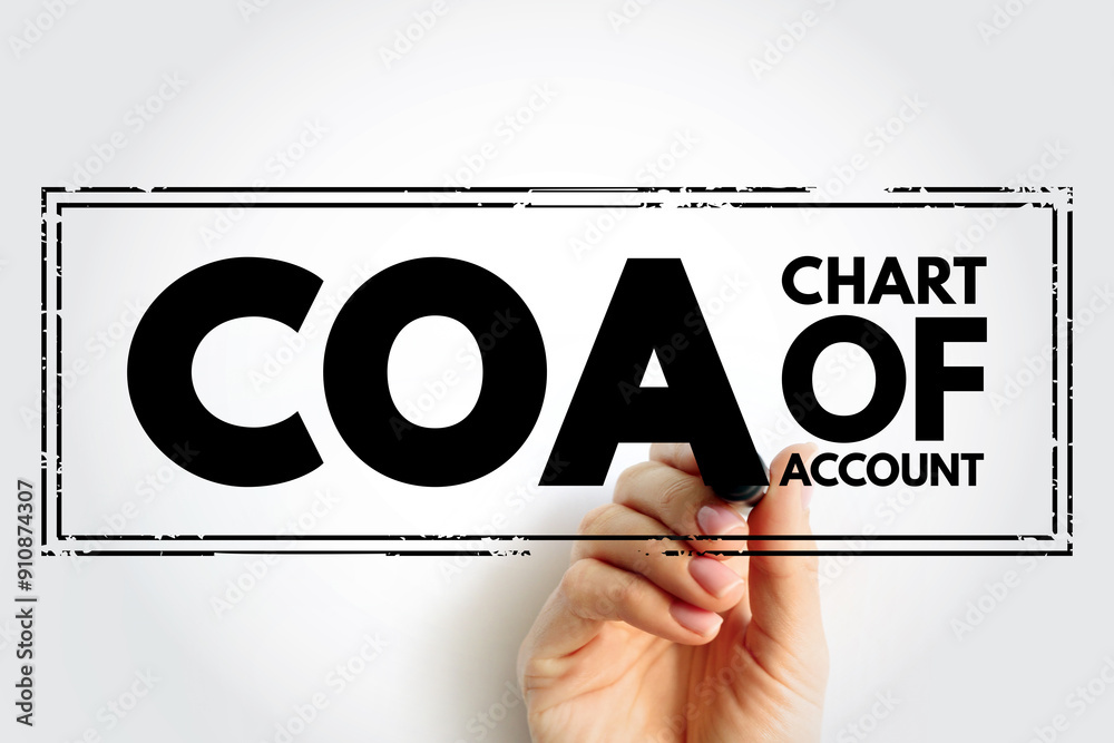 COA Chart of Account - index of all the financial accounts in the ...