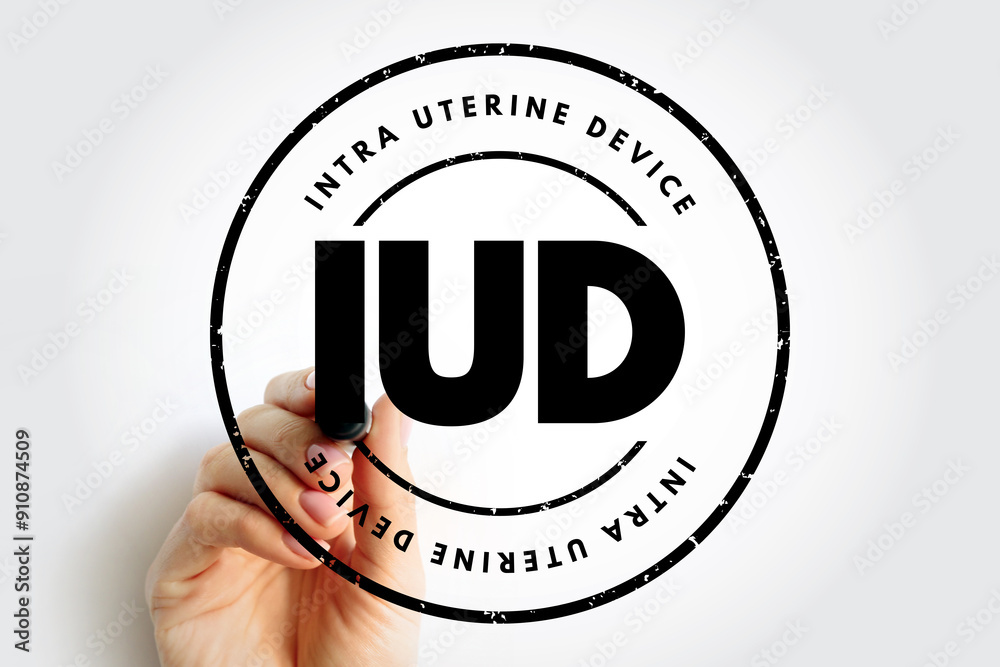 IUD Intra Uterine Device - T-shaped birth control device that is ...