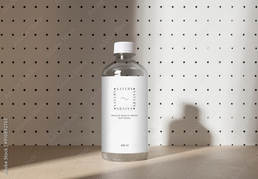 Branding Water Bottle White Label Mockup Stock Template | Adobe Stock