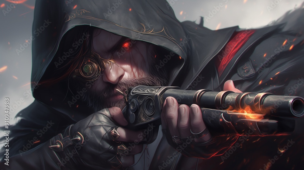 hyper realistic highly detailed fantastical highly detailed ghoul ...