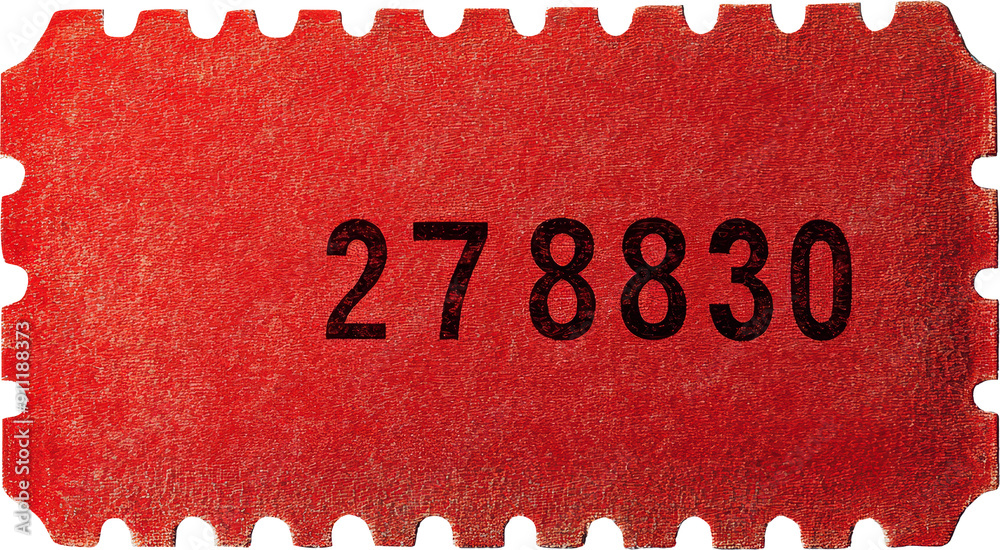 Red ticket sticker transparent background PNG clipart.png, Red ticket ...