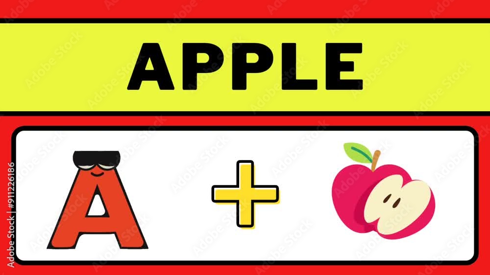 abc cartoon letter animate alphabet learning for kids abcd for nursery ...