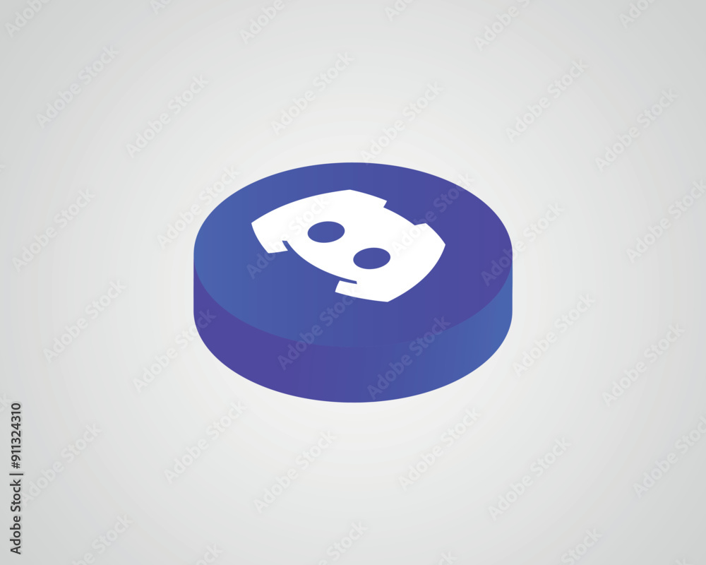 Ankara - Turkey August 07, 2024: Discord new logo and icon printed on ...