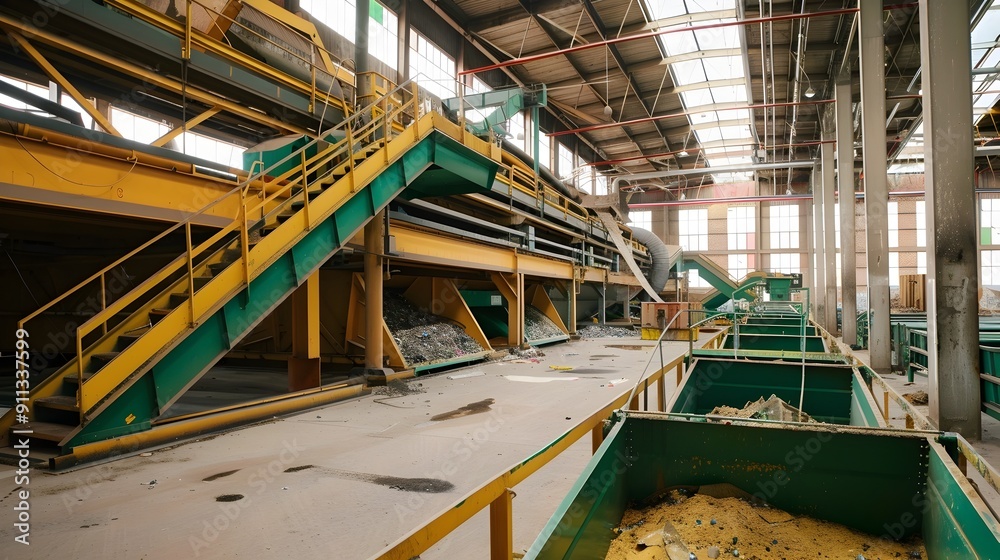 Automated Eco-Efficient Recycling Plant with Advanced Waste Management ...