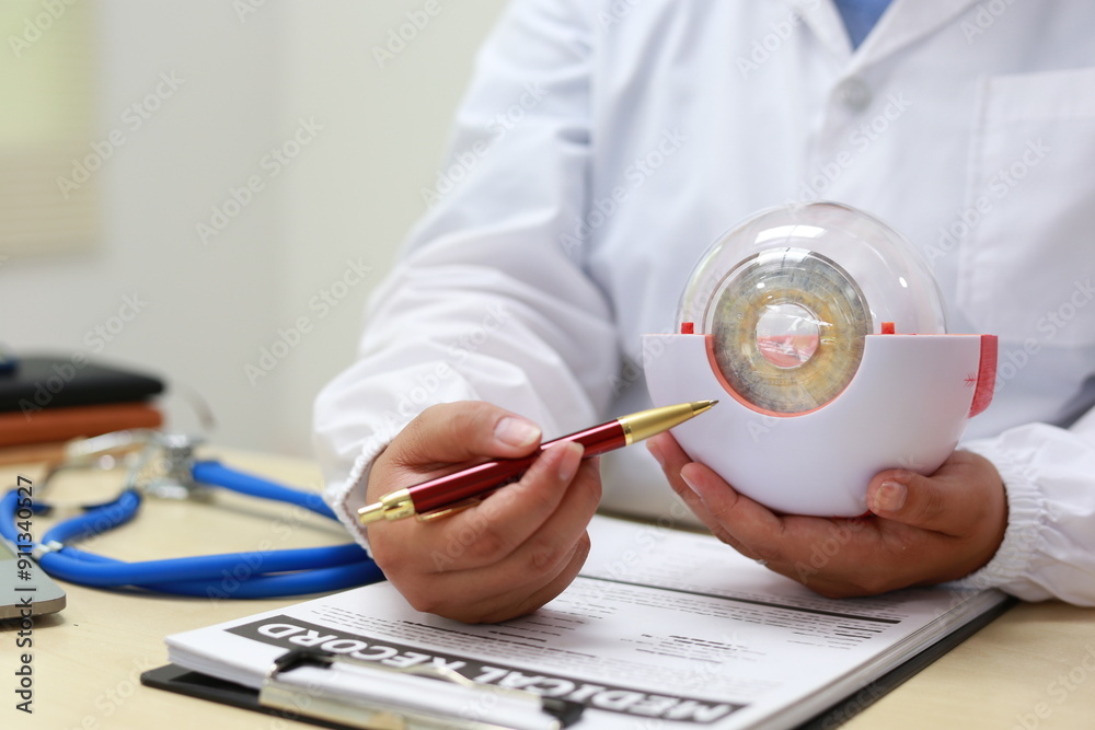 Eyes are sensory organs that detect light, enabling vision. They ...