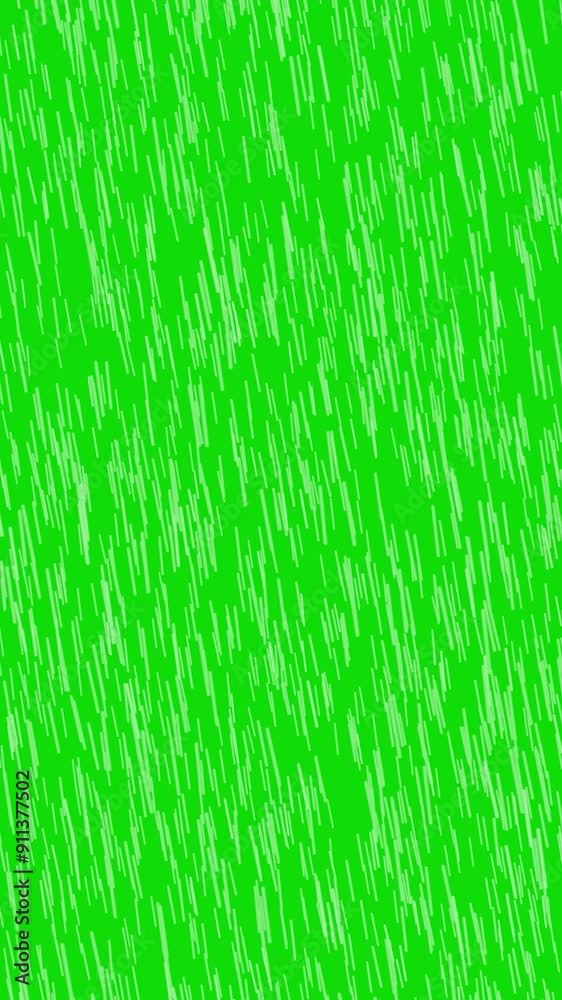 3 Different Speed and wind directions of Rain Drops Falling Down on a ...