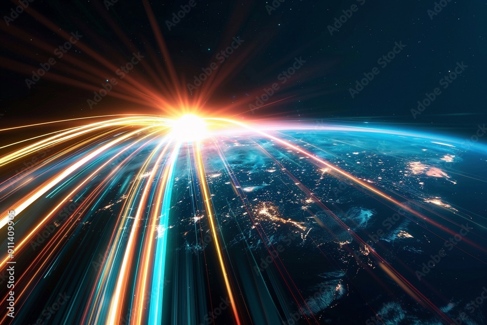 Astral Acceleration: The scene shows the exhilaration of moving through ...