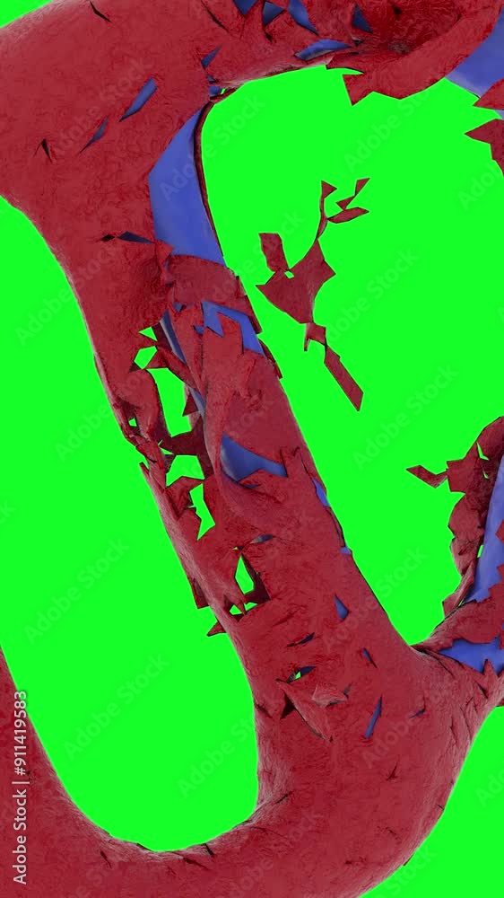 Replacement of the abstract double helix DNA strand. Concept of gene ...