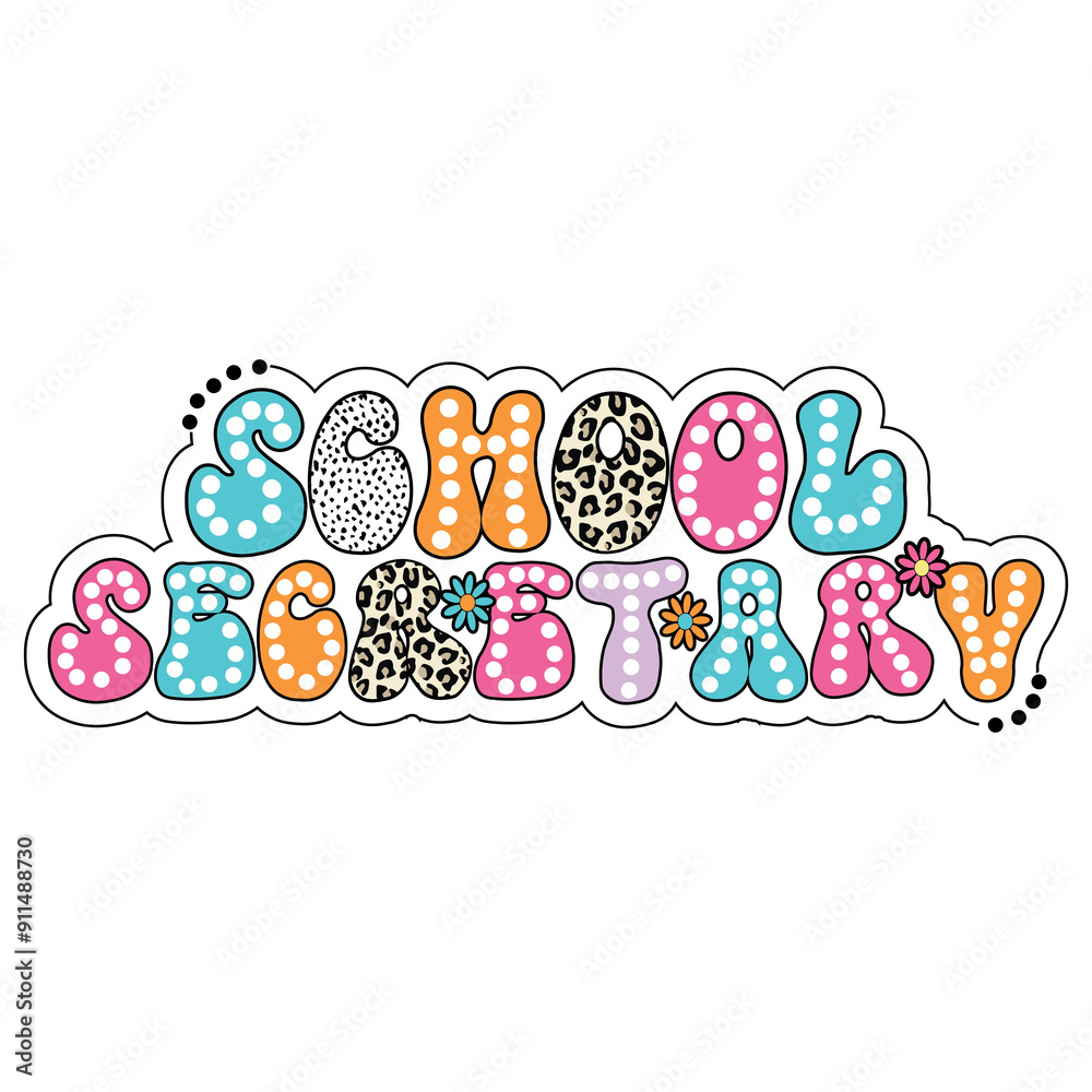 School secretary svg png, Dalmatian dots, doodle School secretary Png ...