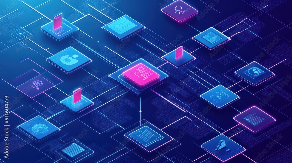 Business process and workflow automation with flowchart Organization ...