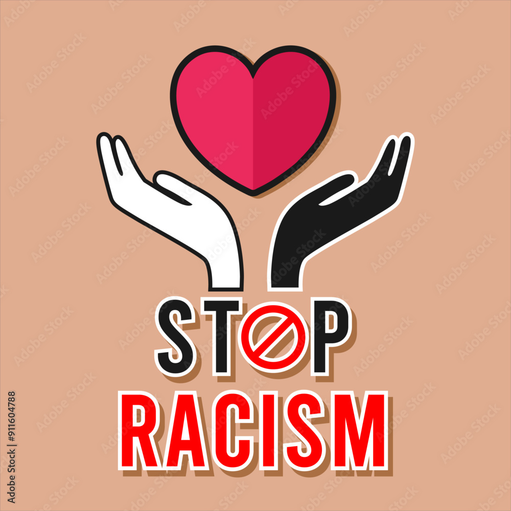 Diversity and Anti Racism Illustrations, Banners, Social Media Post ...