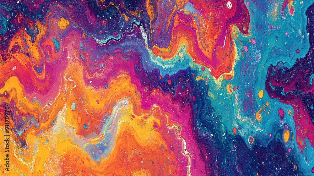 Abstract noise texture with a mix of interesting patterns and a vibrant ...