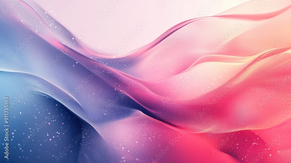 Refined tech backdrop with soft color gradients and integrated digital ...