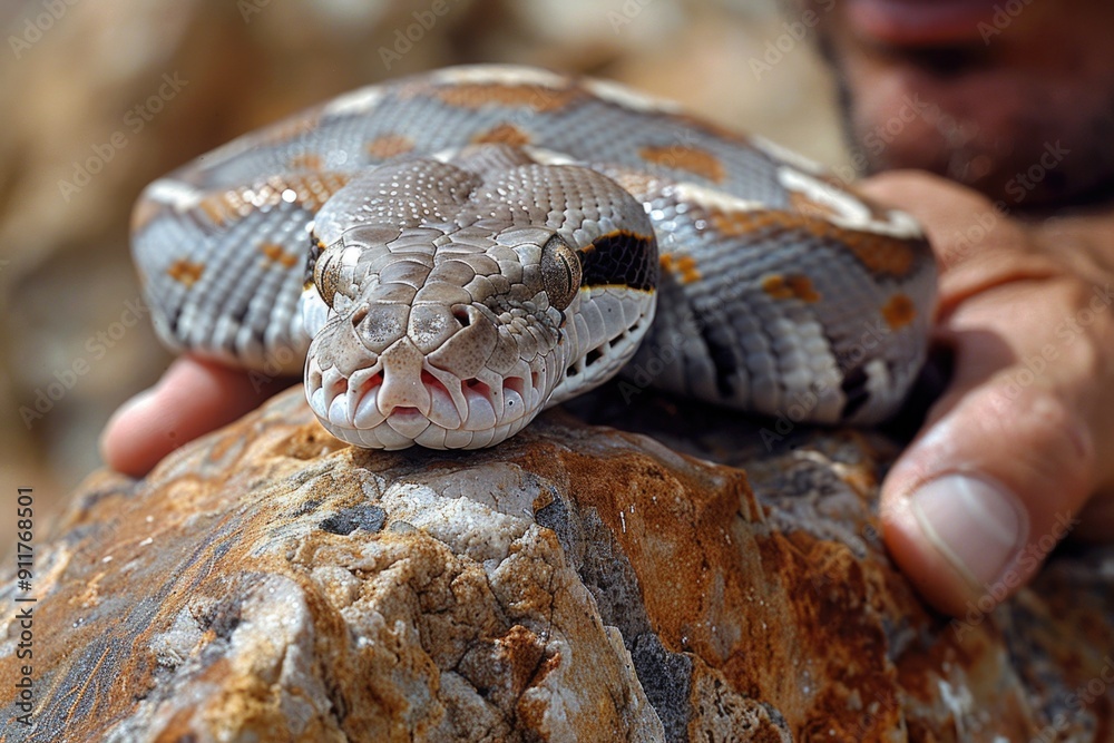 Expert African Rock Python Relocation on Granite: Safely Removing ...