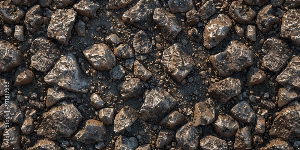 Infertile Ground. Compacted, dense, and poorly aerated soil texture ...