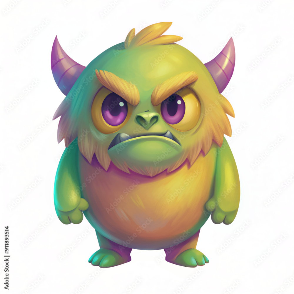 cartoonmonster, cartoon, animal, alien, character, devil, funny, vector ...