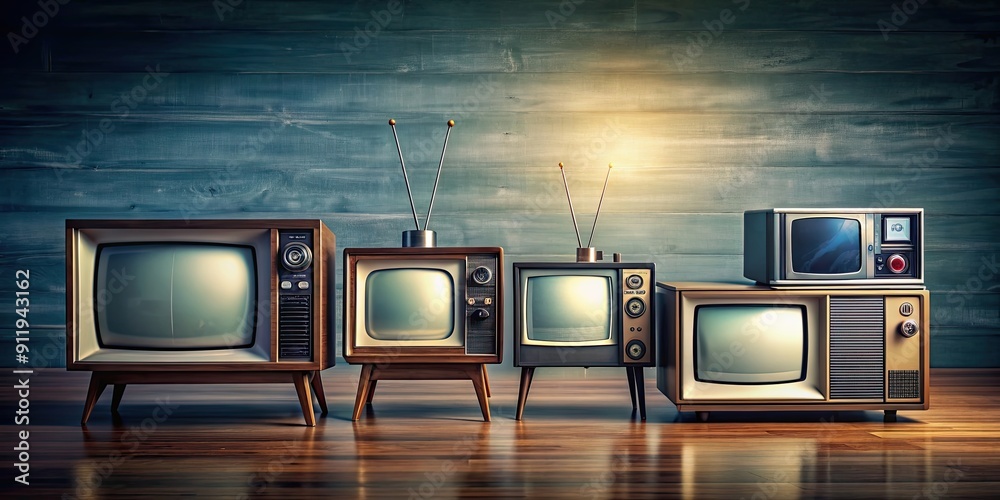 showcasing the evolution of television technology, television ...
