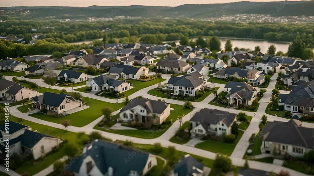 Real estate housing areas, Real Estate Sign in Front of New House ...