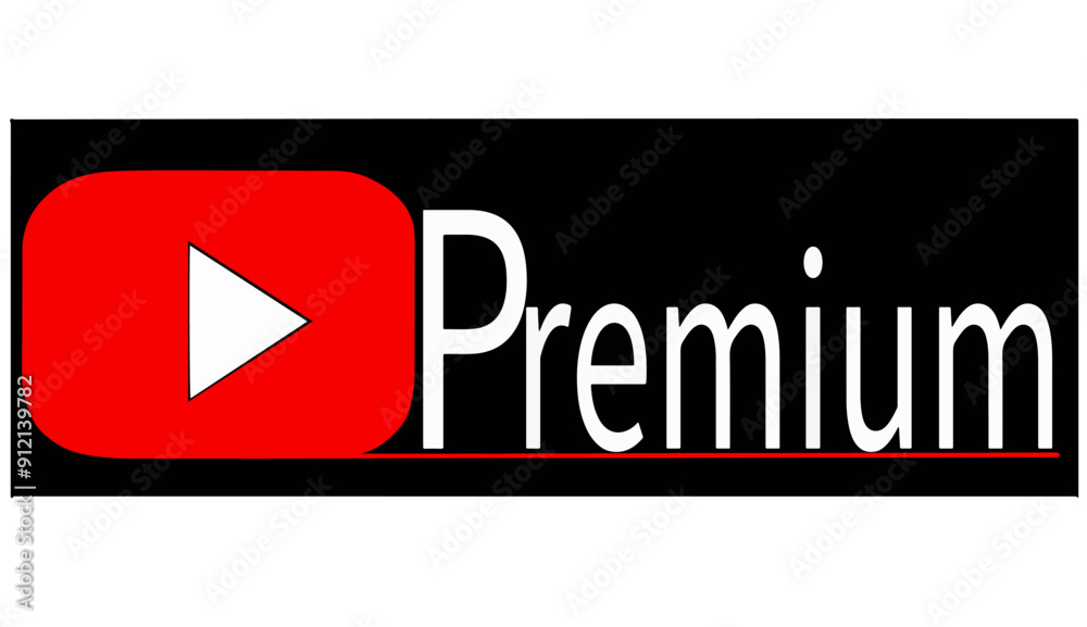 Youtube logo isolated on transparent background. Vector illustration ...