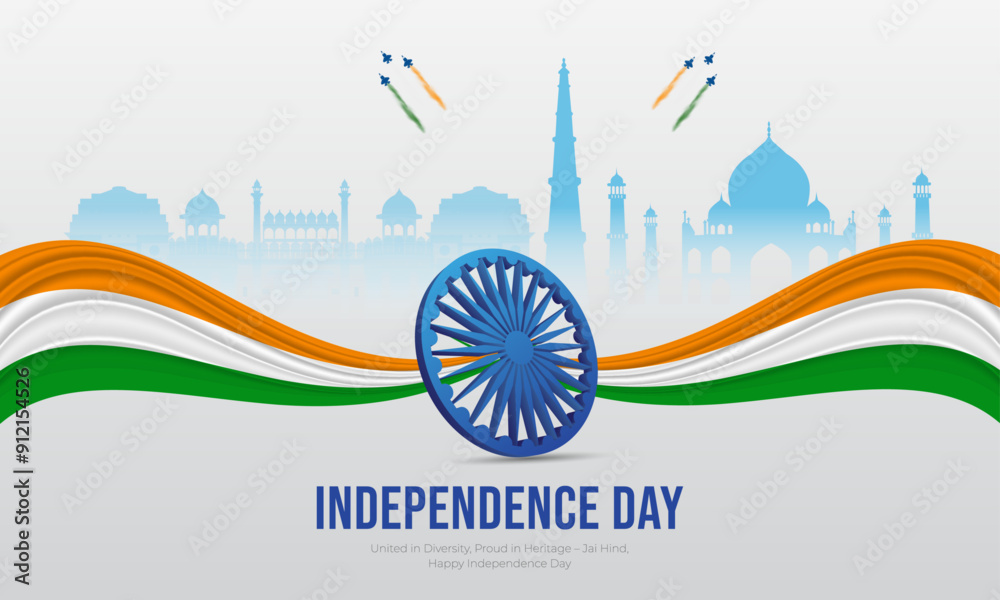 Happy Independence Day India Social Media Post and Flyer Template. 15 ...