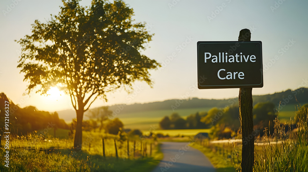 Serene Landscape with Solitary Tree Symbolizing Strength and Resilience ...