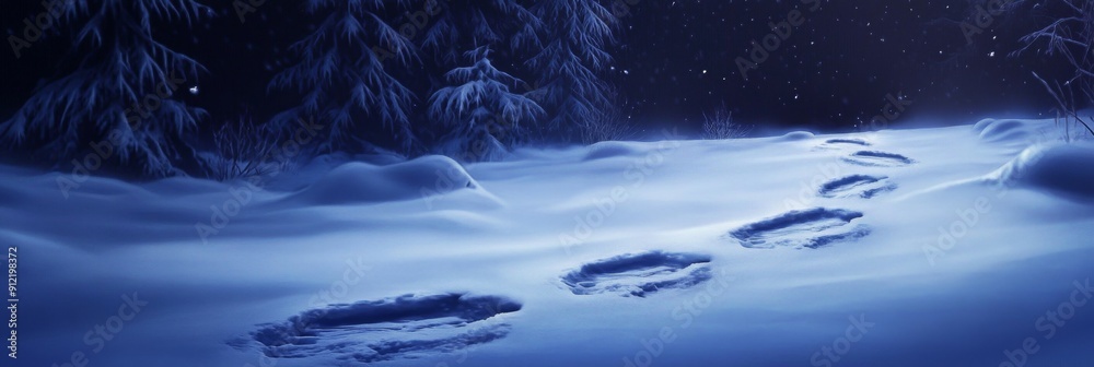 Mystic Snow Tracks: An Animated Snow Scene Leading to an Enigma with ...