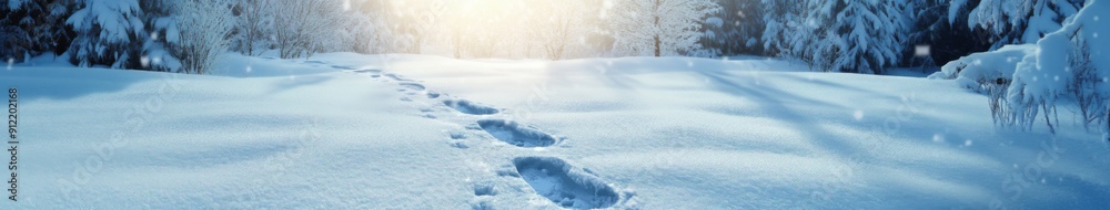Mystic Snow Tracks: An Animated Snow Scene Leading to an Enigma with ...