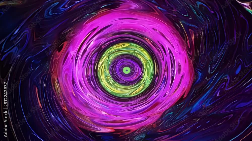 Experience a captivating swirl of vibrant colors transitioning in ...