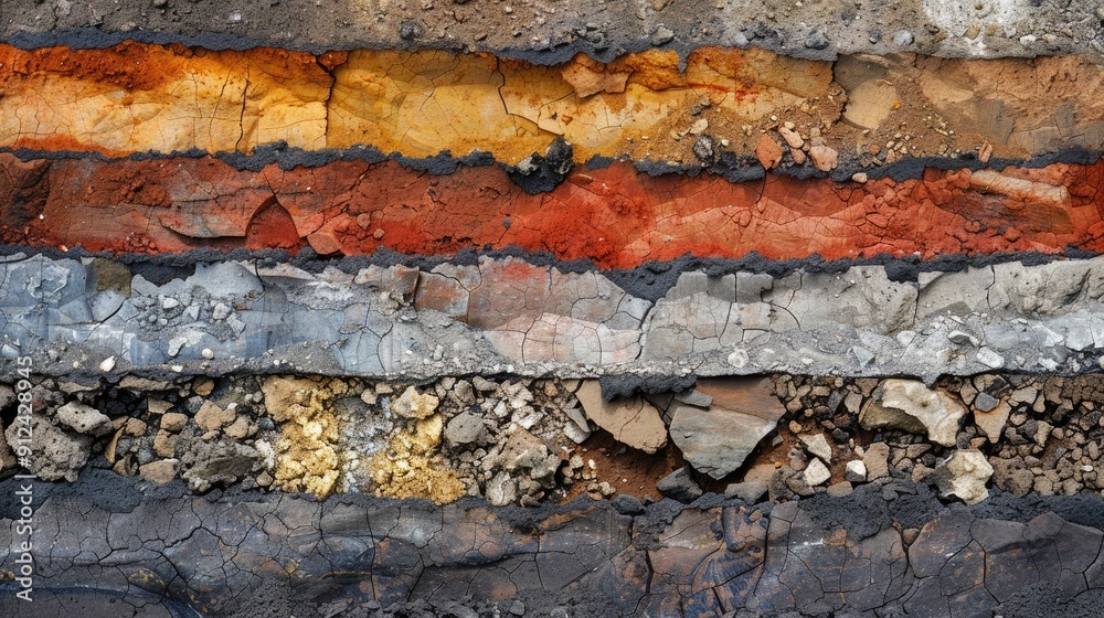 Discover the geological timeline of Earth depicted in this captivating ...