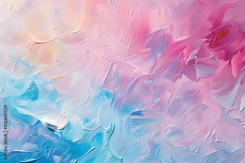 A premium abstract painting background in pastel colors, serving as a ...