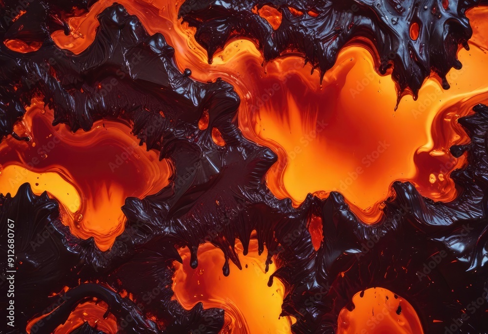 35mm film photography, liquid metal background with a jagged texture ...