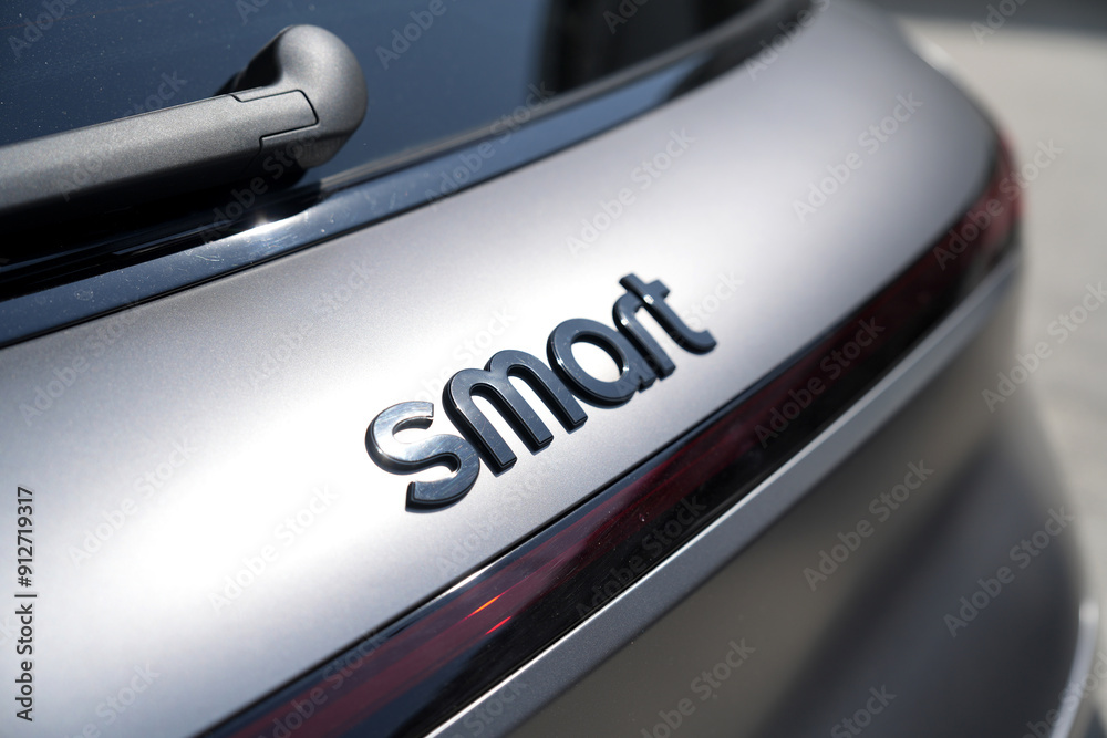PENANG, MALAYSIA - 1 AUG 2024: The Smart #1pronounced ‘hashtag one’ is ...