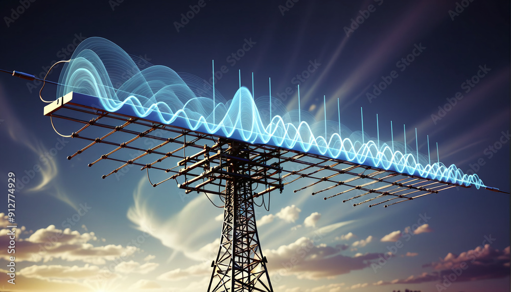 Radio, broadcasting or radio waves propagate as electromagnetic waves ...