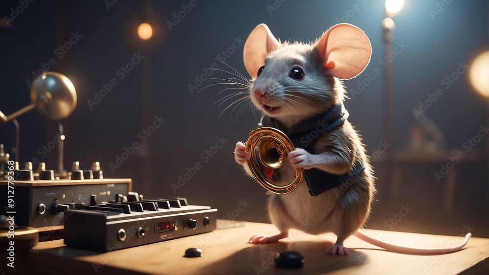milo the musical mouse a mouse who loves playing diffe cinematic ...