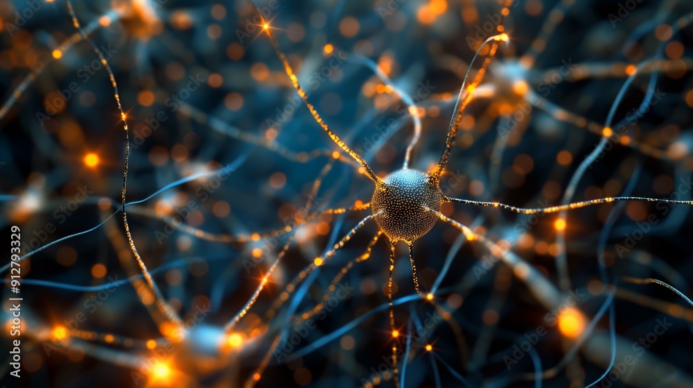 Deep learning algorithm, recognizing patterns Stock Illustration | Adobe Stock