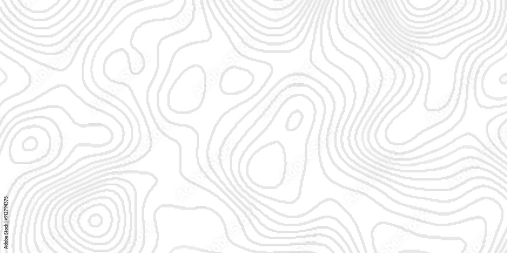 White wave paper curved reliefs abstract background,Line topography map ...