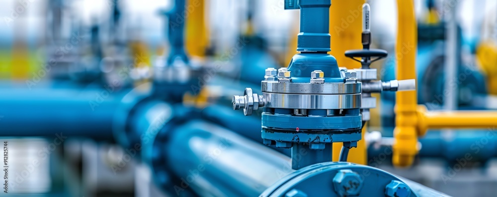 Pumping station supplying water to an agricultural irrigation system ...