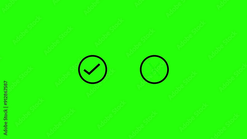 modern check mark brown crosses icon . check mark icon set tick symbols ...