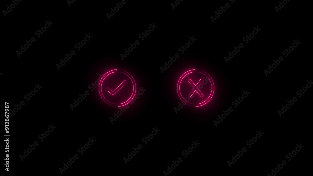 modern check mark brown crosses icon . check mark icon set tick symbols ...