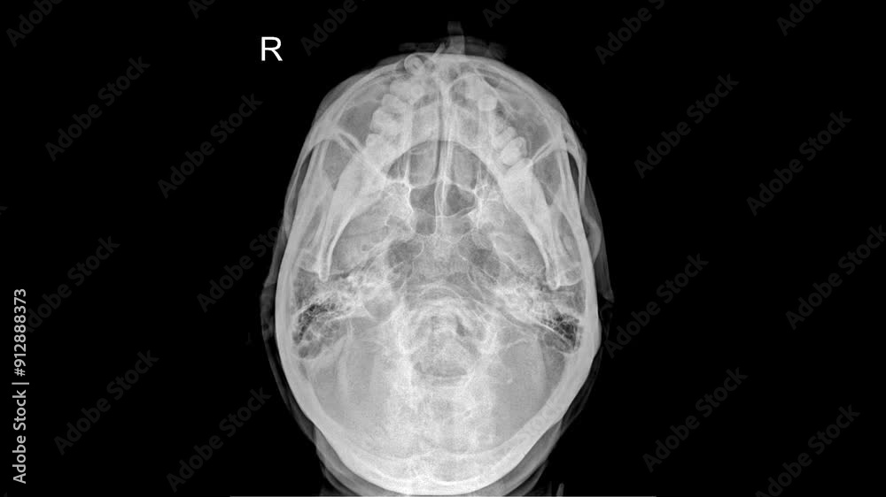 Submentovertex View Skull X-ray Imaging: Detailed Assessment of Cranial ...