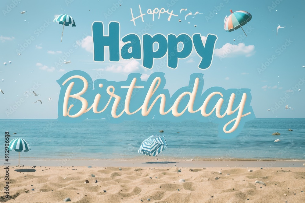Beach Birthday Collage: A summery collage with photos of beach parties ...