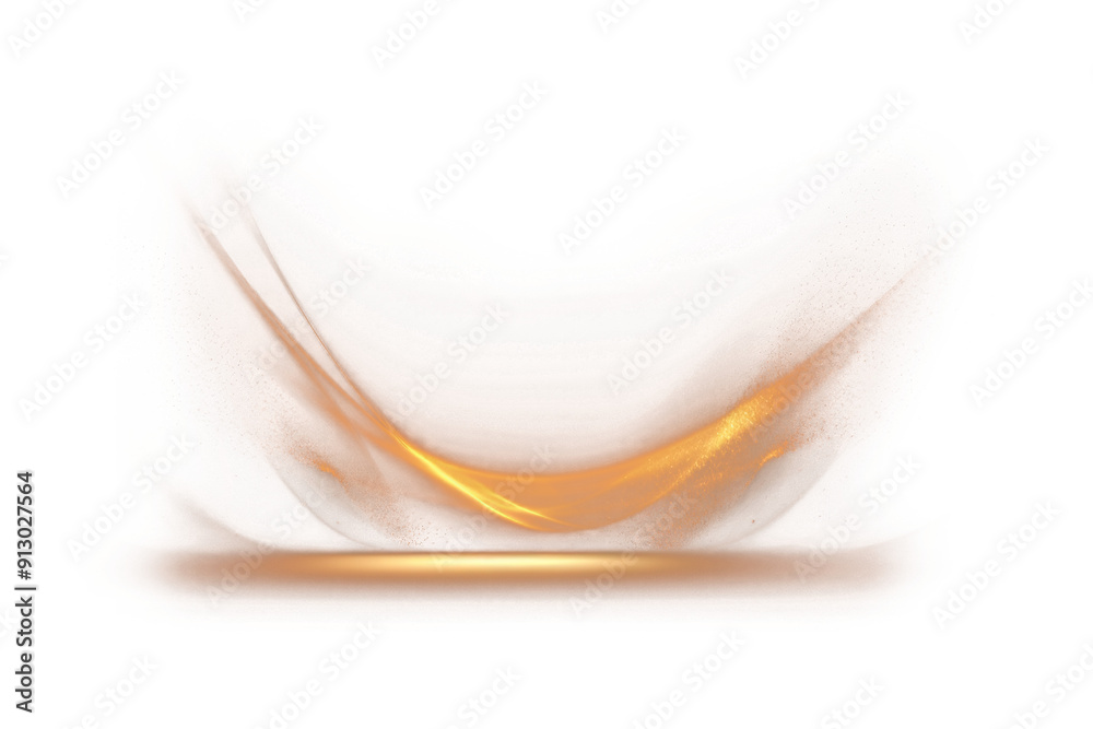 PNG gold light effect, transparent background AI generated image by ...