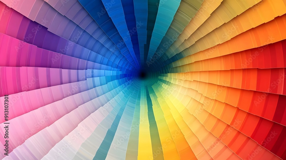 Displaying different color spaces such as RGB, CMYK, and HSL ...