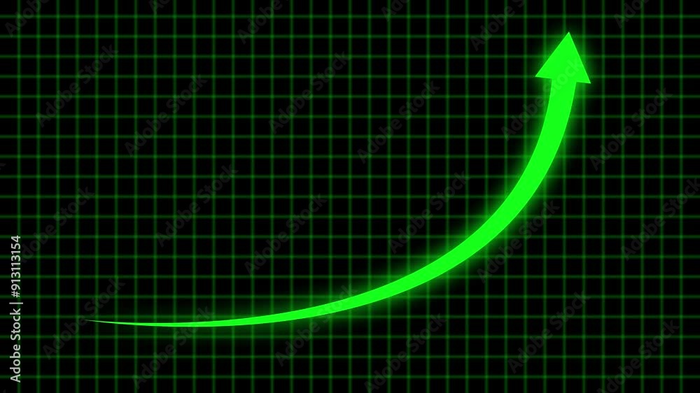 Rising arrow transparent channel. arrow rising transparent channel ...