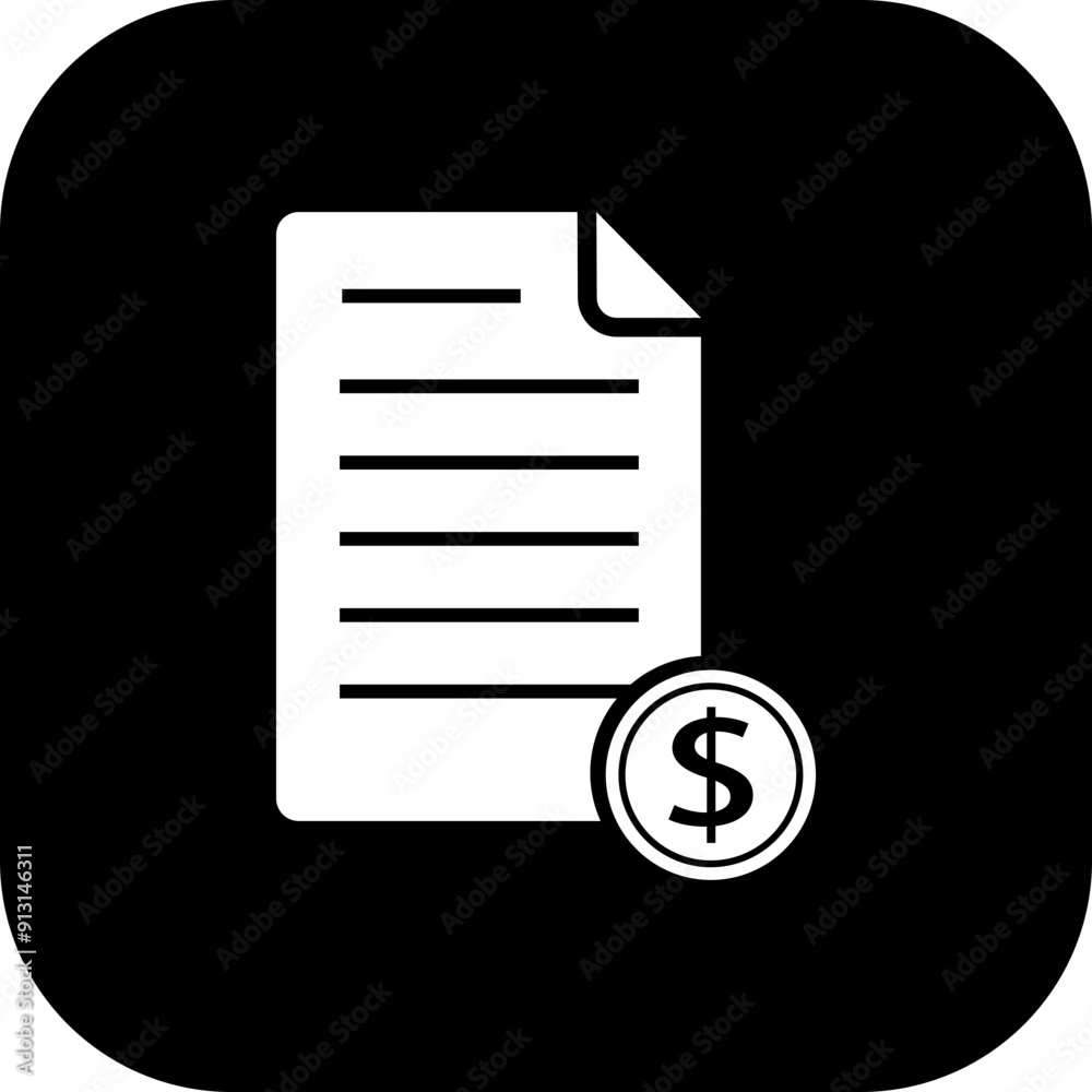 Bonds icon in flat. stock market treasury bond vector for apps or ...