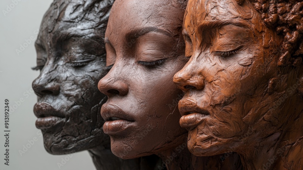 unity in diversity, artistic sculptures celebrate diversity and unity ...