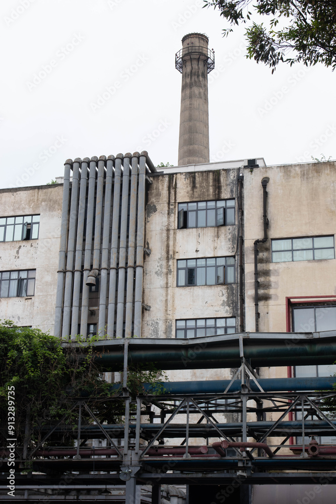 Tourist Attraction in Chengdu, Retro Vintage Buildings in Eastern ...