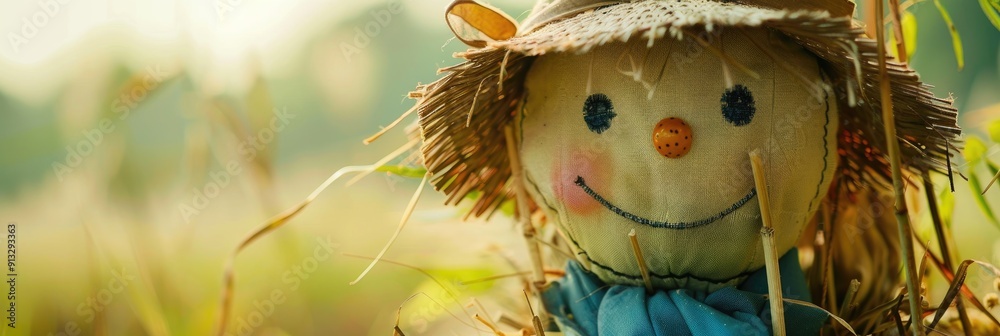 Scarecrow s Face featuring Japanese Children s Game Henohenomoheji with ...