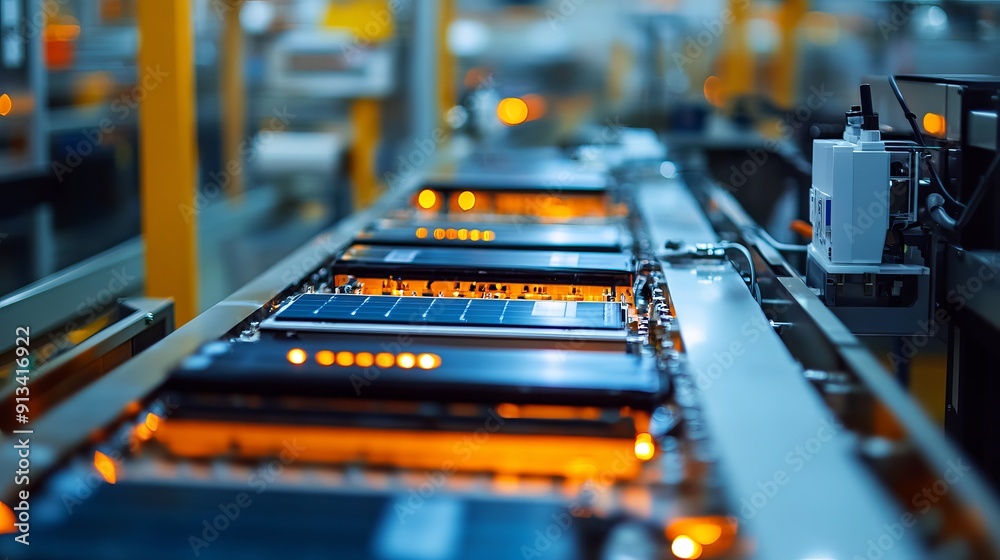 The highperformance and capacity battery manufacturing process involves ...