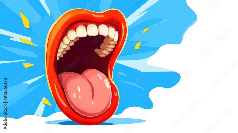 A benign oral condition, fissured tongue features grooves that give the ...